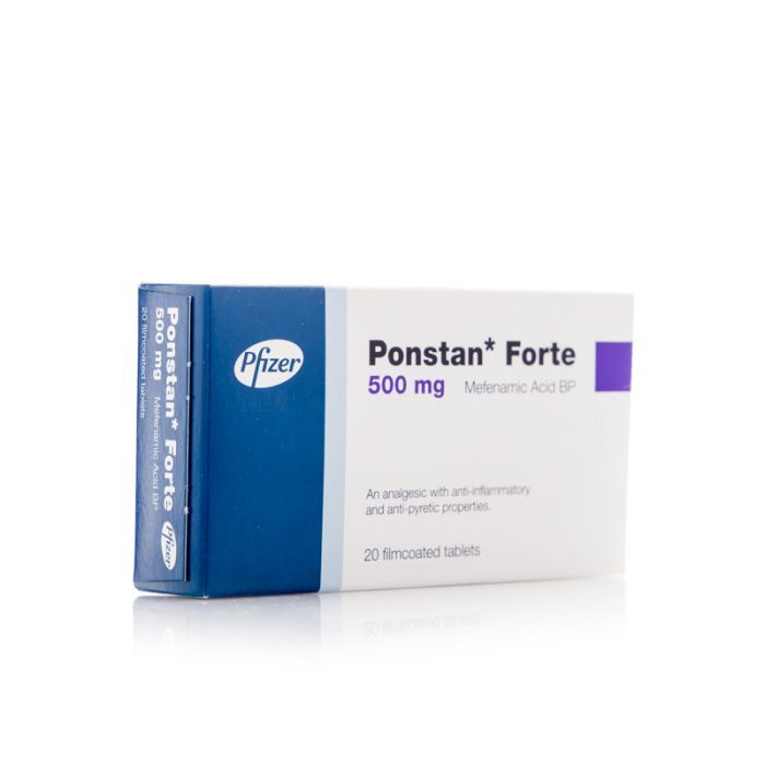 PONSTAN FORTE 500 MG 20 TABLETS | Rosh Medical Company